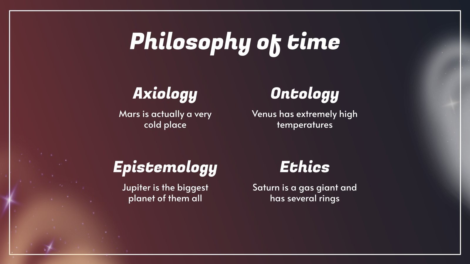 Theories of Time Travel Presentation