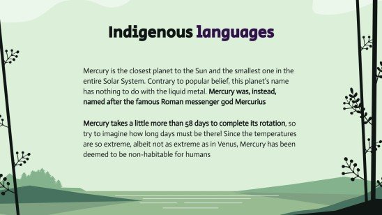 Apresentação Línguas Indígenas da América