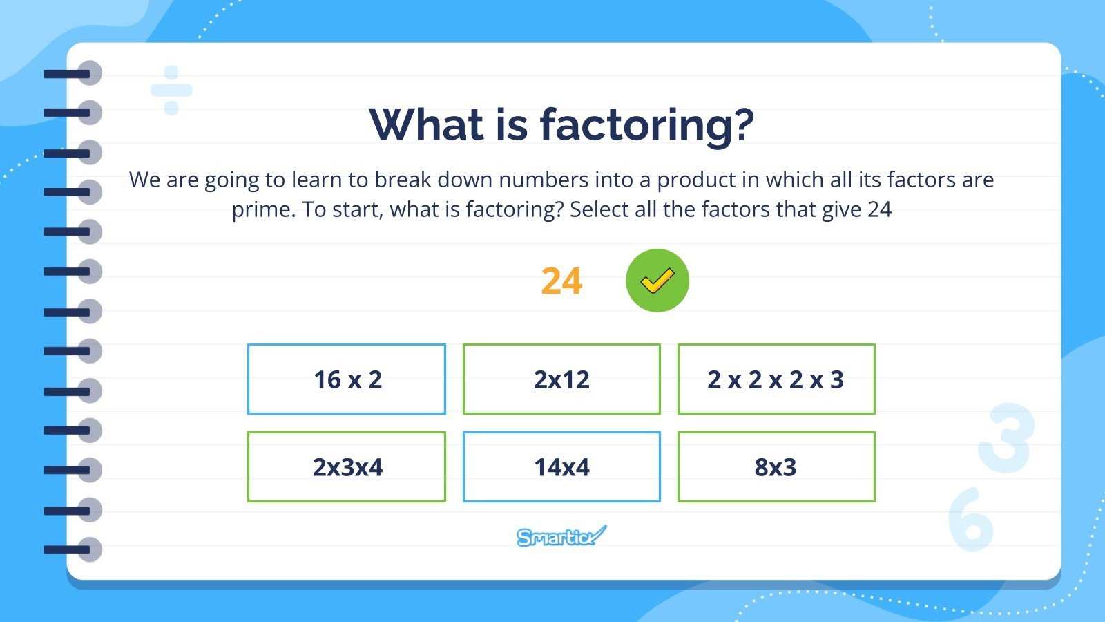 Operations and Algebraic Thinking: Prime Factorization Presentation