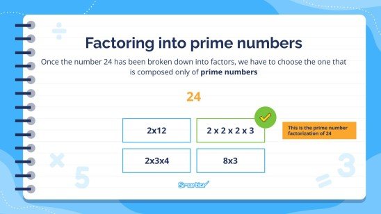 Operations and Algebraic Thinking: Prime Factorization Presentation