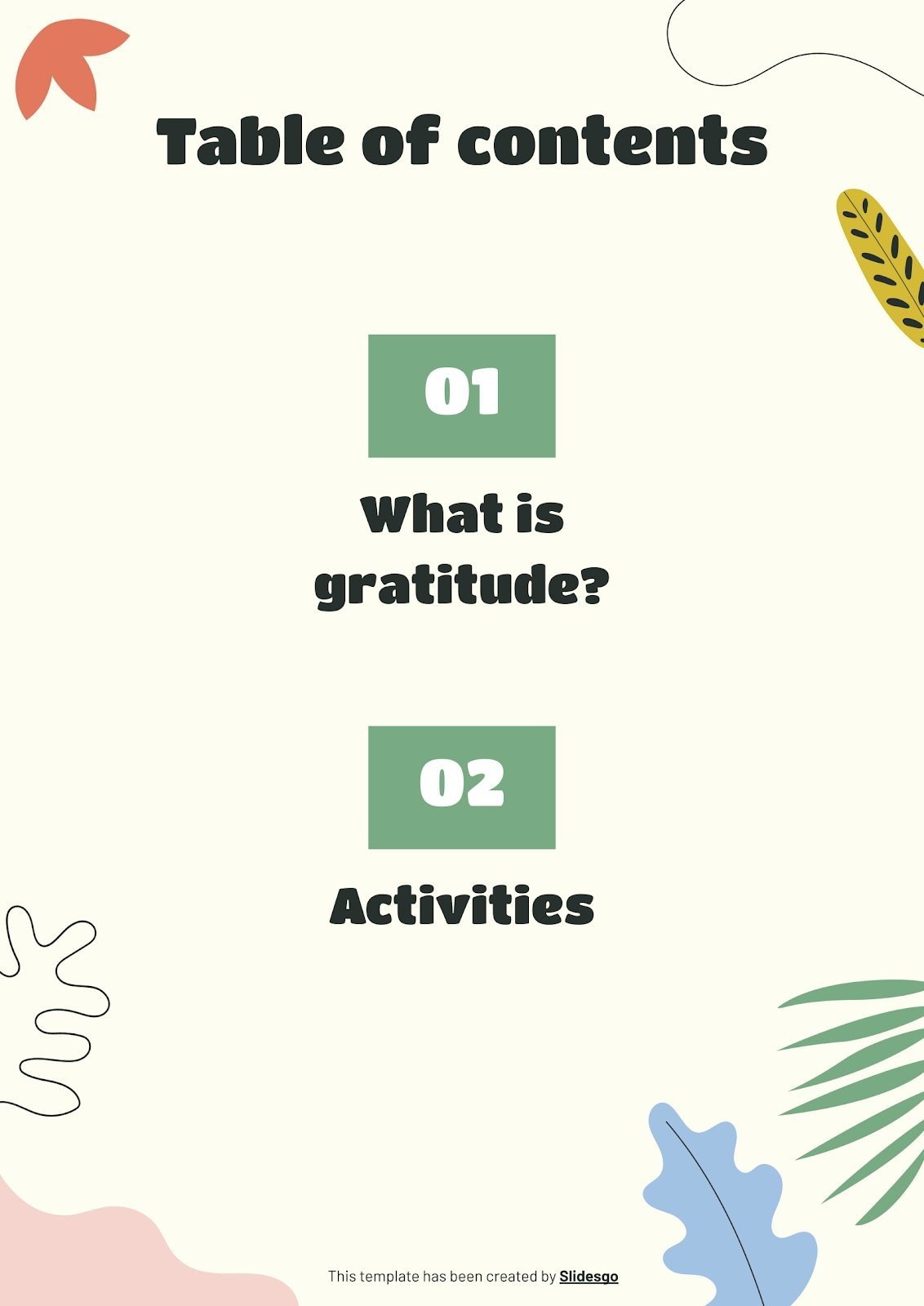 Gratitude Journal Presentation