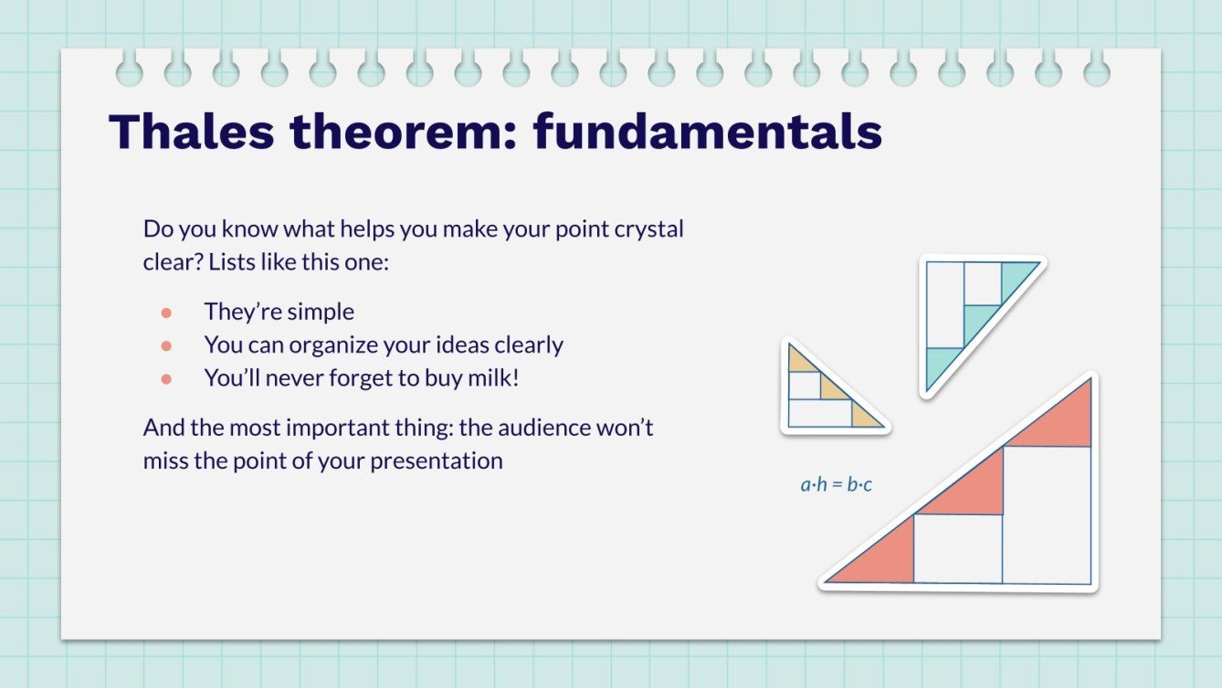 Thales Theorem Presentation