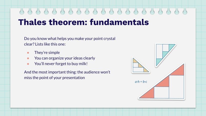 Thales Theorem Presentation