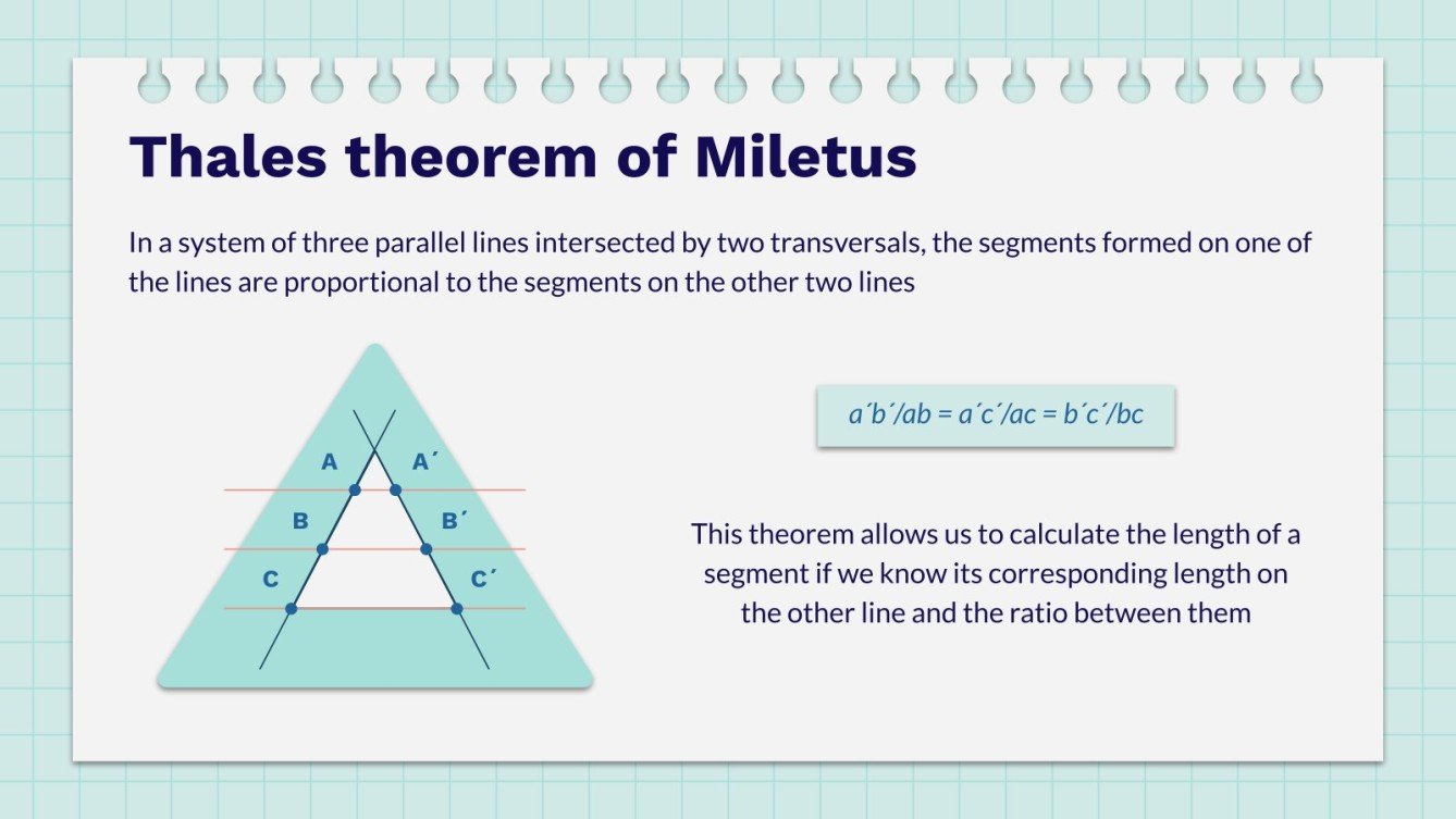 Thales Theorem Presentation