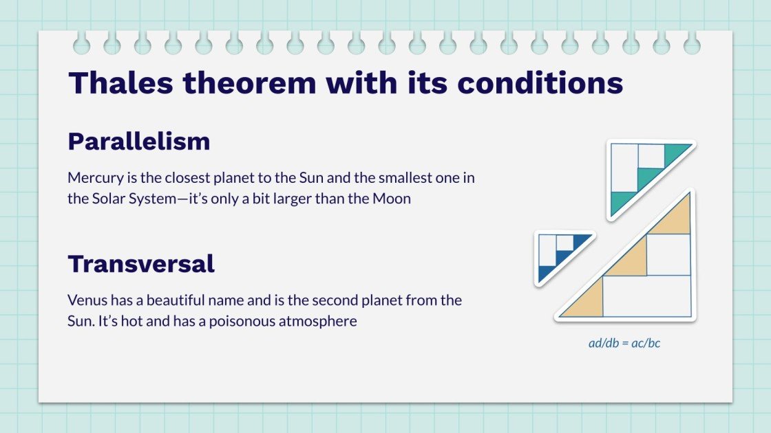 Thales Theorem Presentation