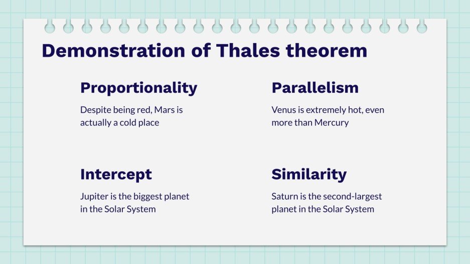Thales Theorem Presentation