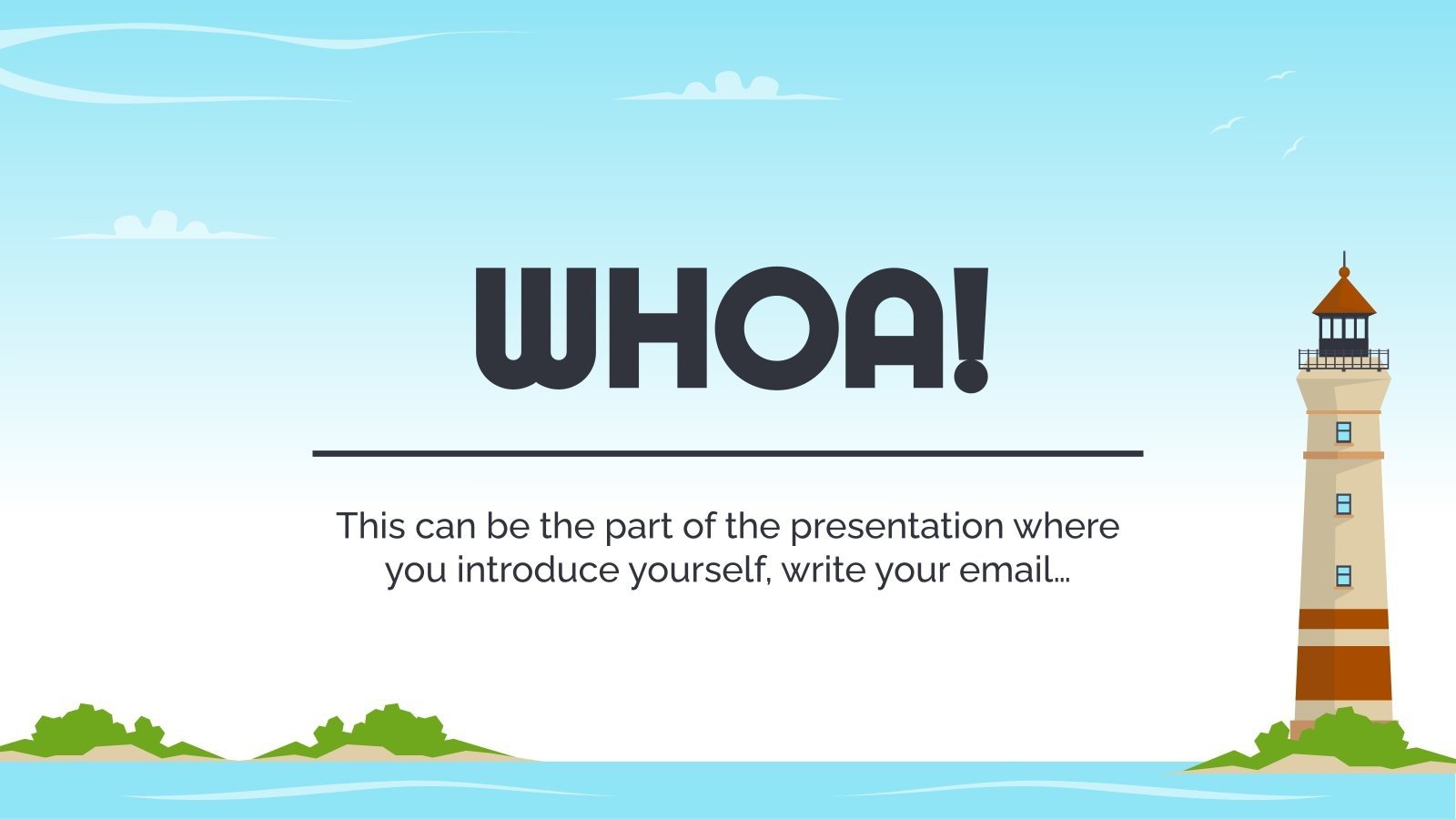 Discover Our Cruise Crew! Theme for Marketing Presentation