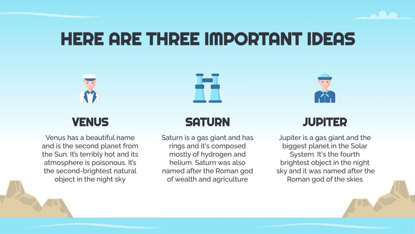 Discover Our Cruise Crew! Theme for Marketing Presentation