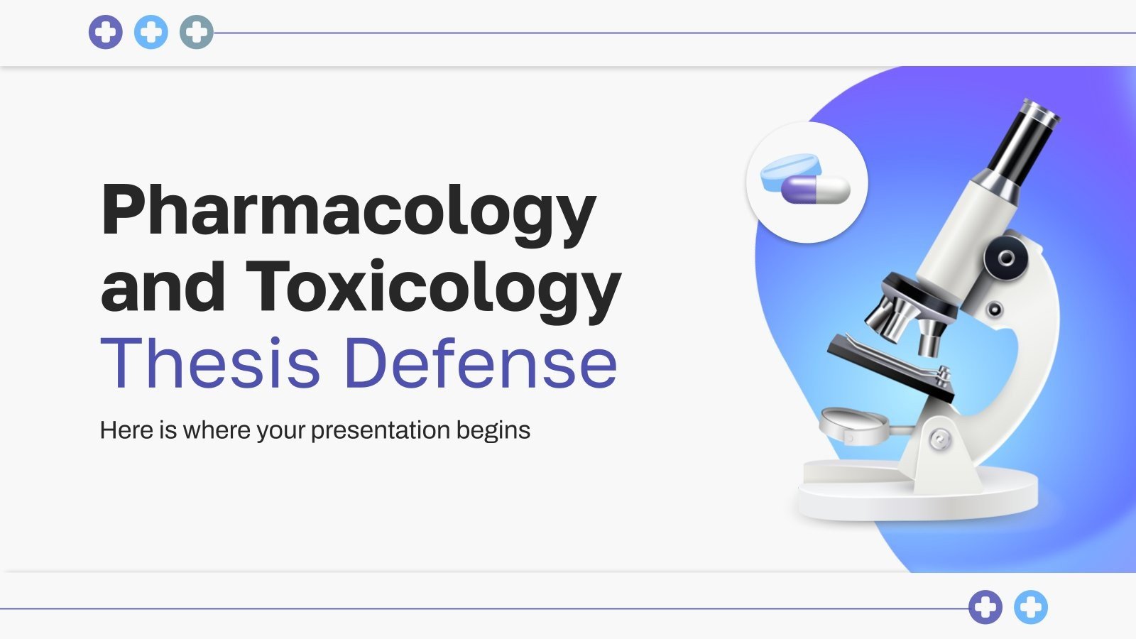 Free Thesis Defense Google Slides and PowerPoint Templates