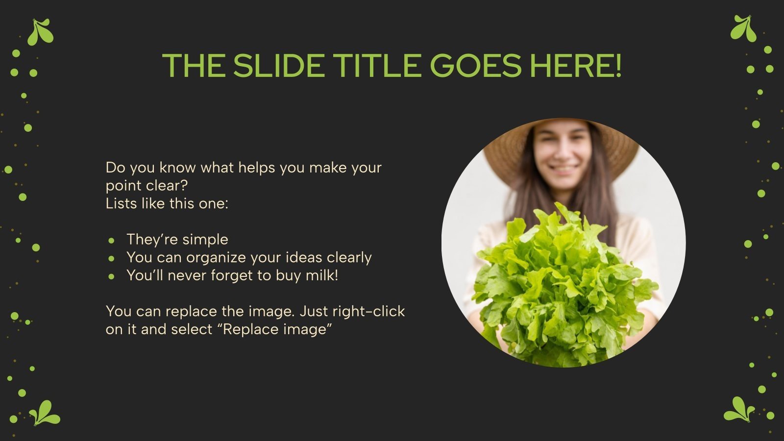Lettuce Growing Tips Presentation
