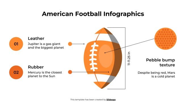 American Football Infographics Template