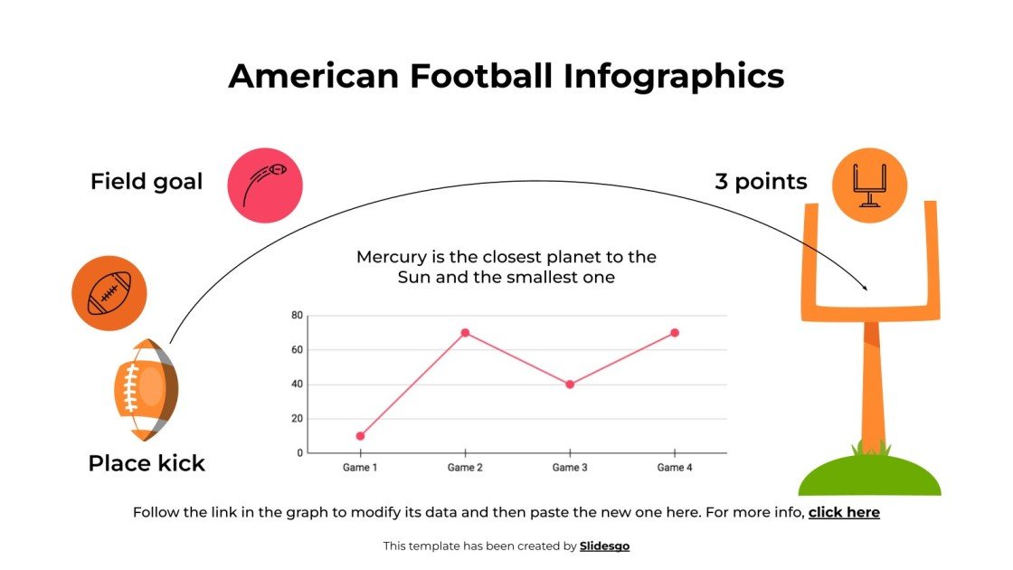 American Football Infographics Template
