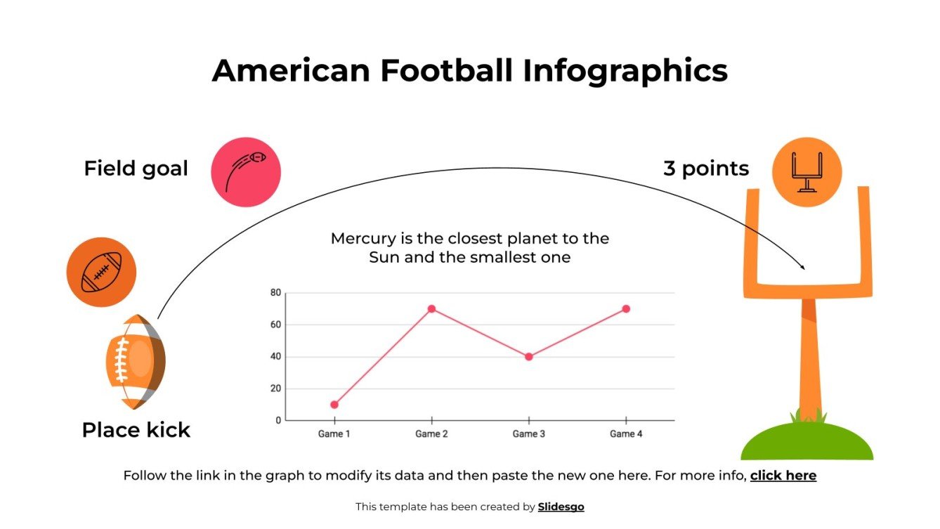 American Football Infographics Template