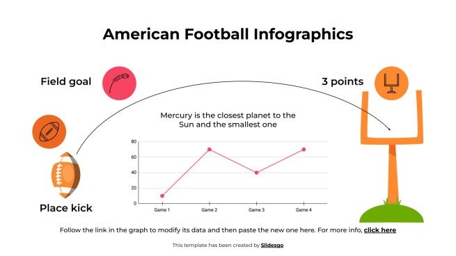 American Football Infographics Template