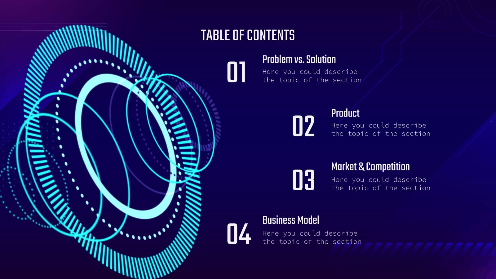 Video Game Pitch Deck Google Slides and PowerPoint Template