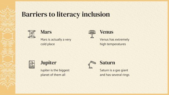 Inclusive Literacy Learning Presentation