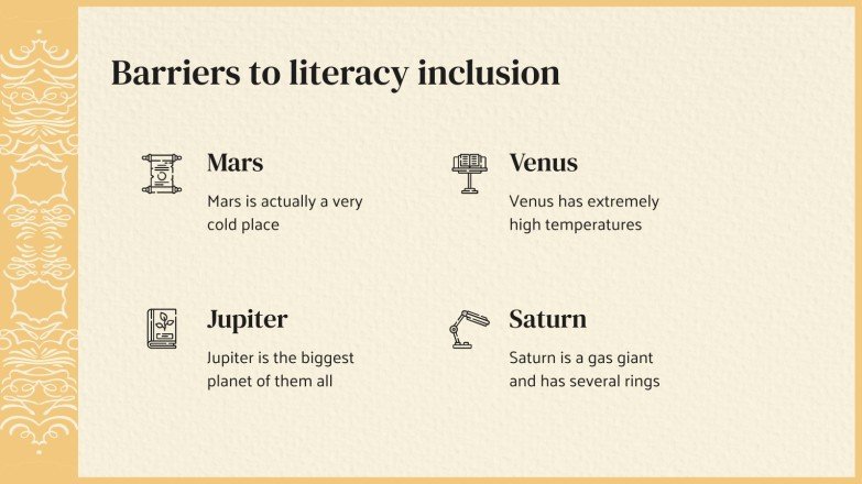 Inclusive Literacy Learning Presentation