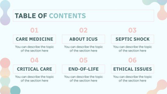 Intensive Care Medicine Presentation