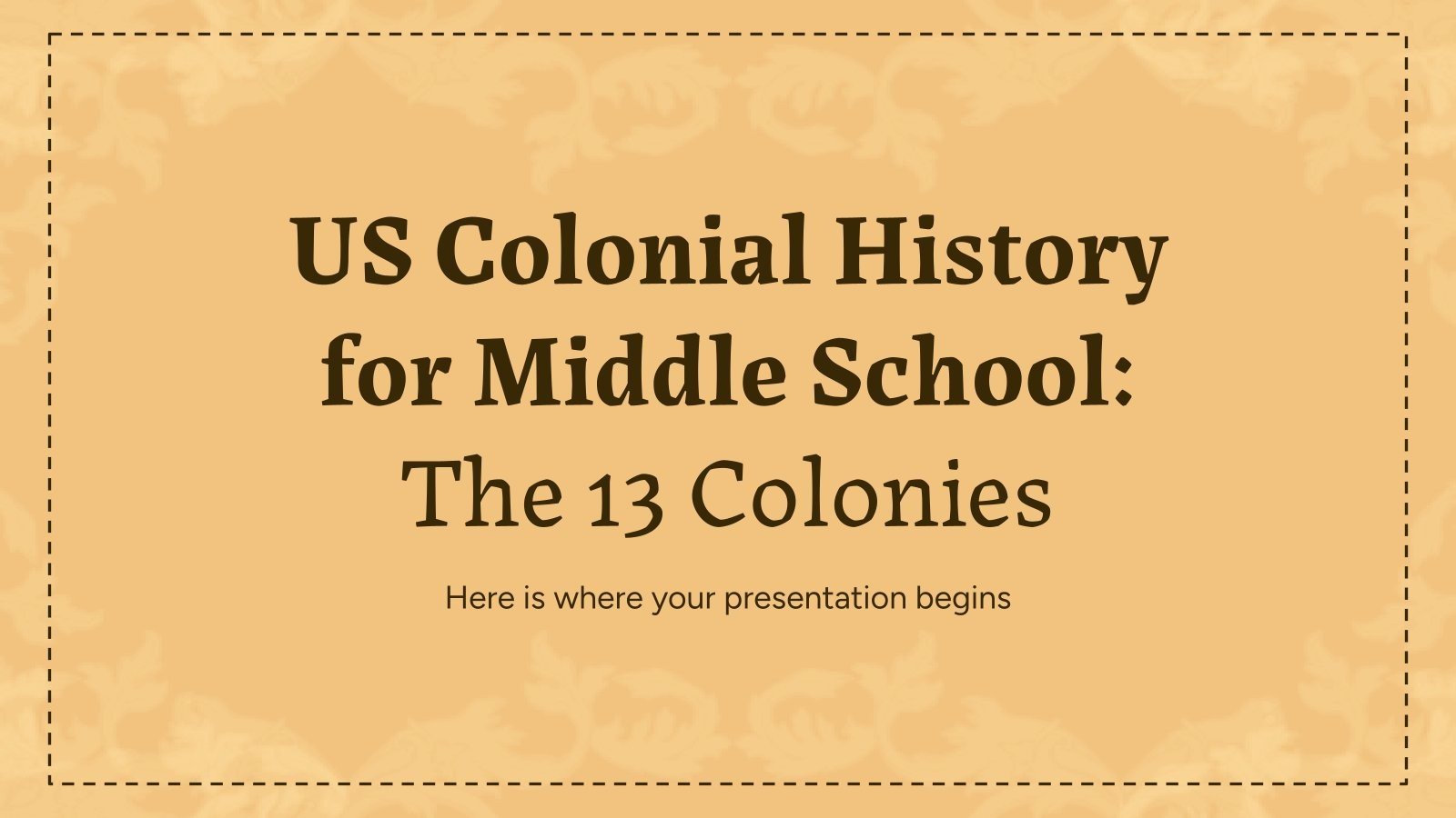 US Colonial History for Middle School: The 13 Colonies Presentation