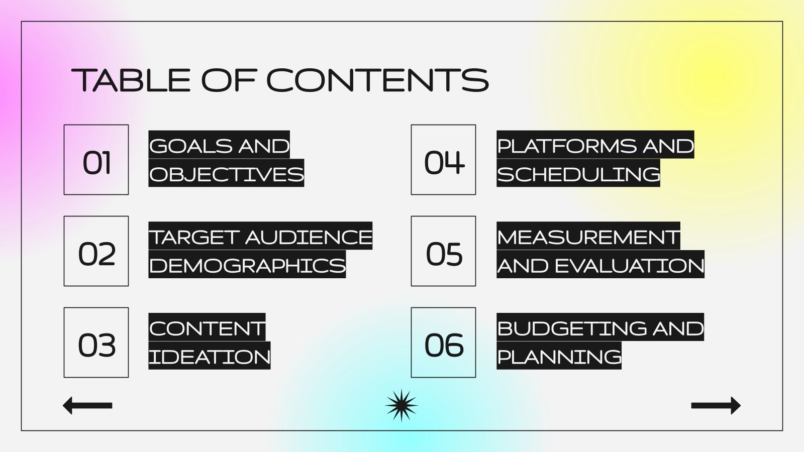 Before and After Theme for Social Media Presentation