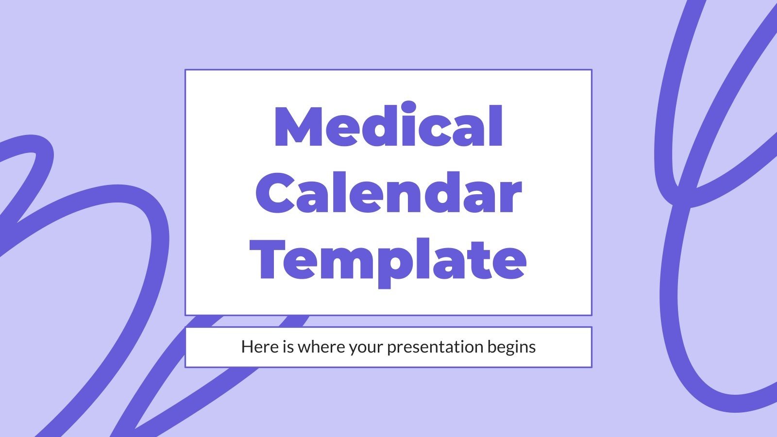 Plantillas de calendario para Google Slides y PowerPoint