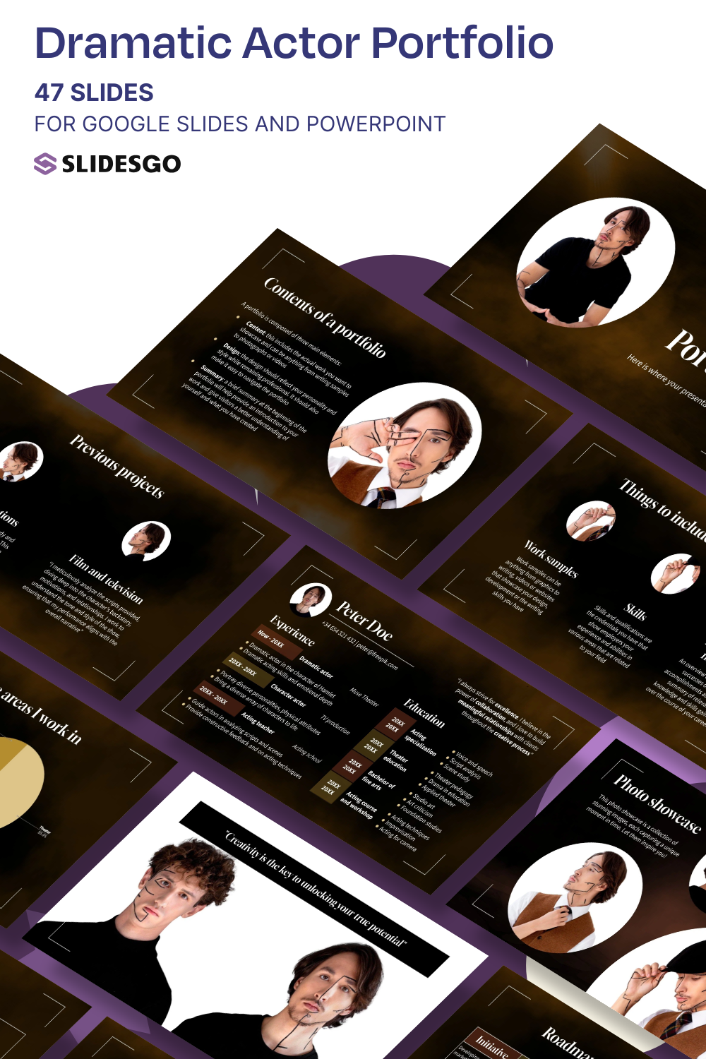 Dramatic Actor Portfolio Presentation