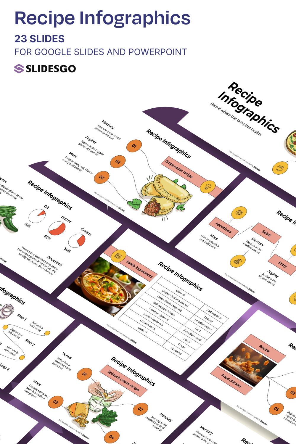 Recipe Infographics Template