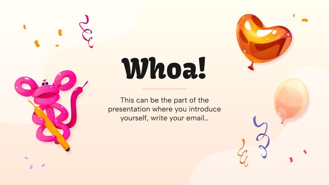 Balloon Twisting Presentation