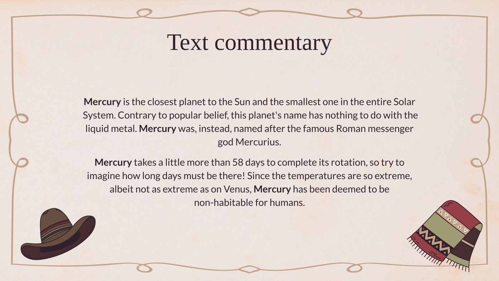 Text Commentary on the Narrative Poem Martín Fierro Presentation