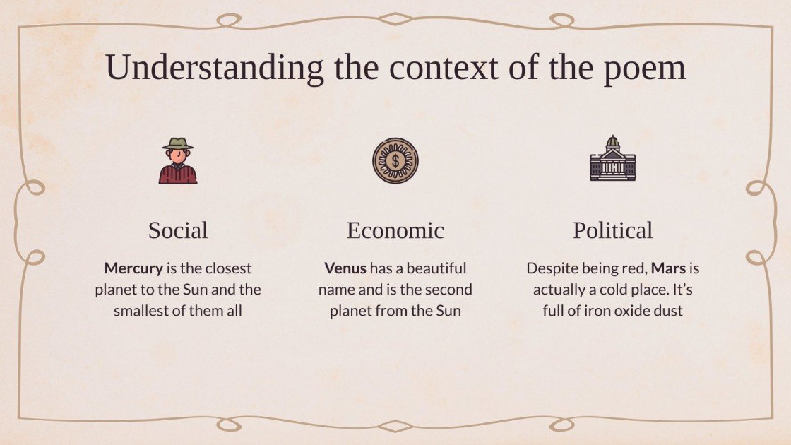 Text Commentary on the Narrative Poem Martín Fierro Presentation