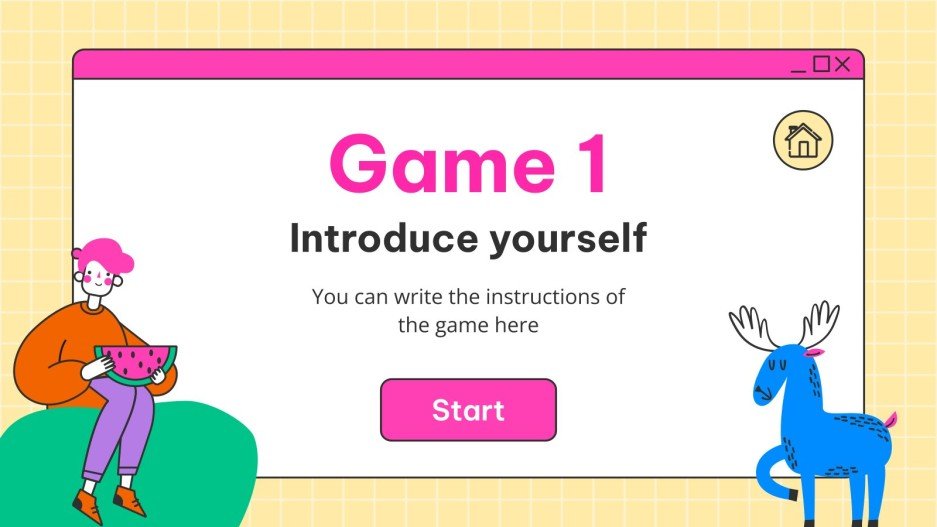 Interactive Classroom Icebreakers Presentation