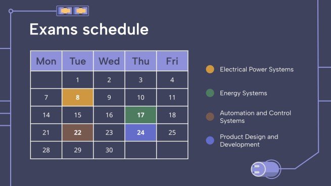 Electromechanical Engineering Major for College Presentation