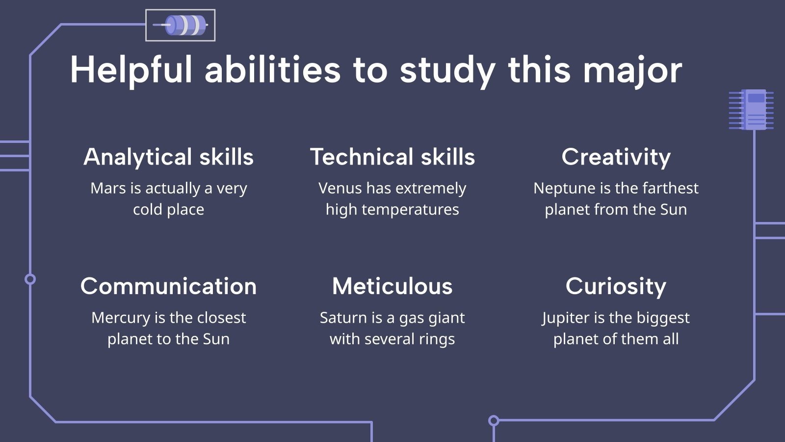Electromechanical Engineering Major for College Presentation