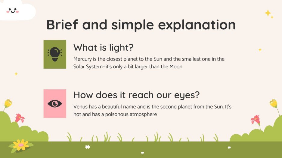 Science Subject for Elementary: Light and Shadow Presentation