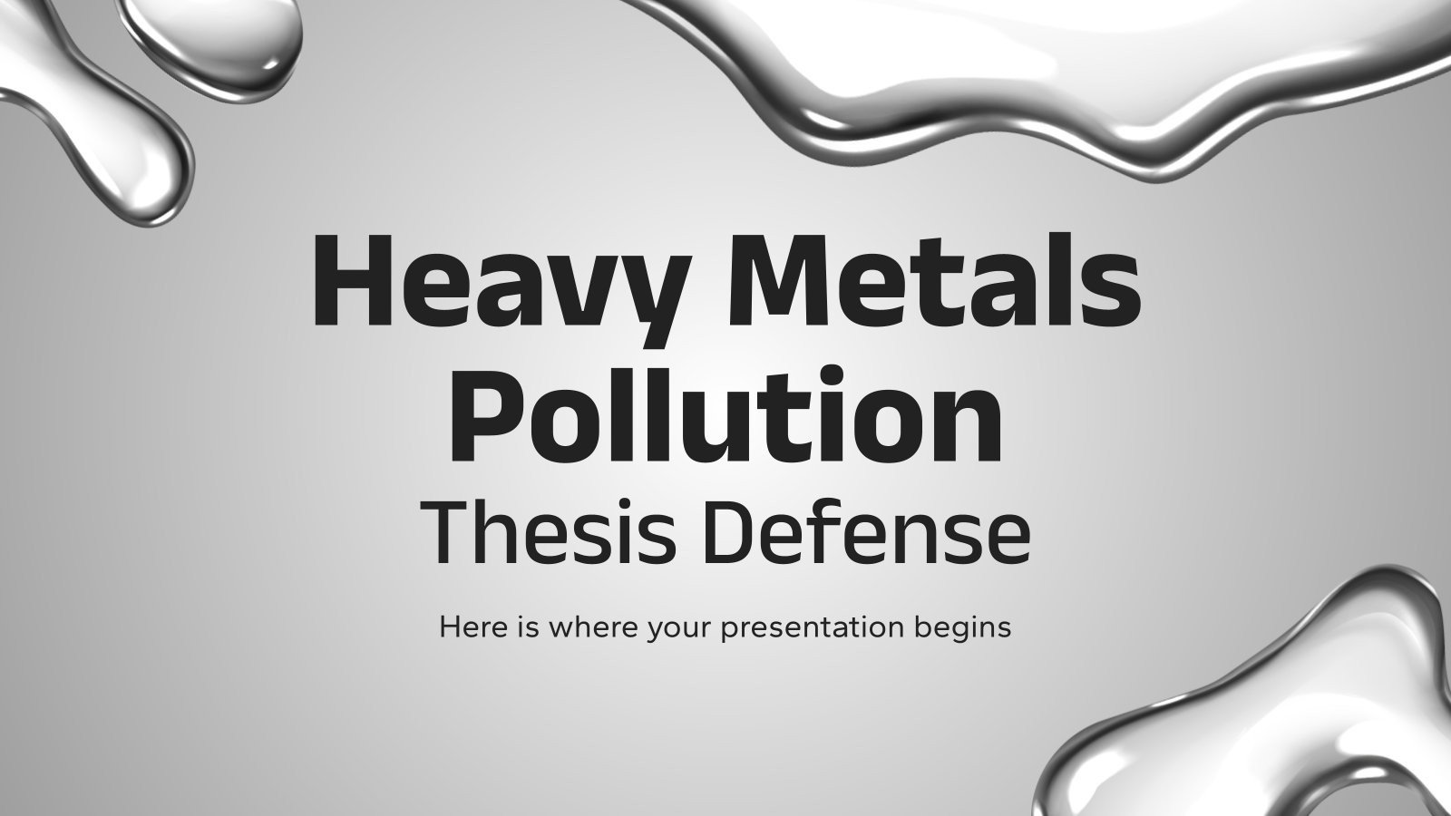 Plantillas gratis sobre Contaminación para Google Slides y PPT