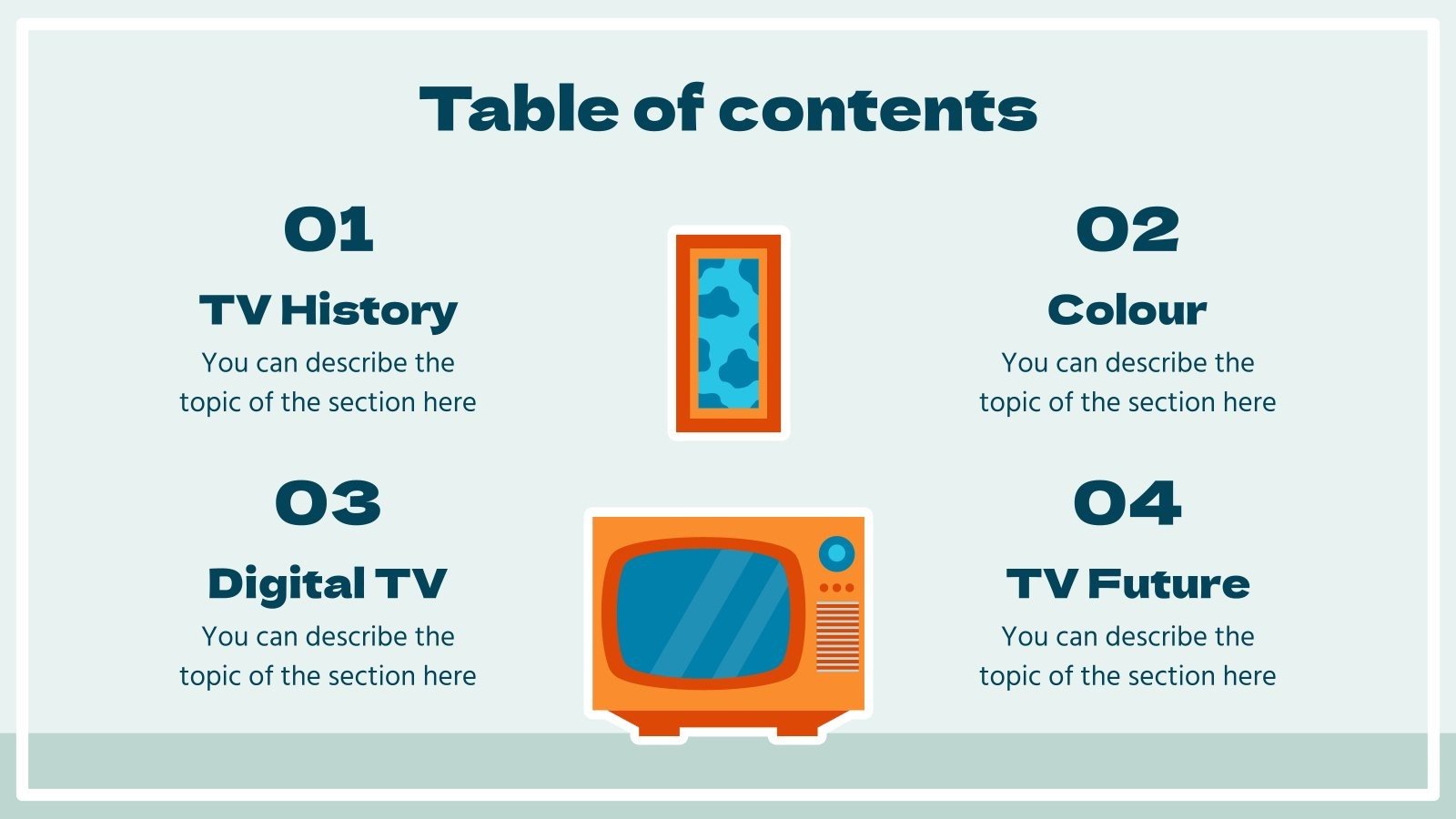 History of Television for Kids Presentation