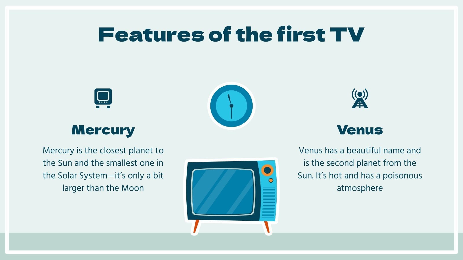 History of Television for Kids Presentation
