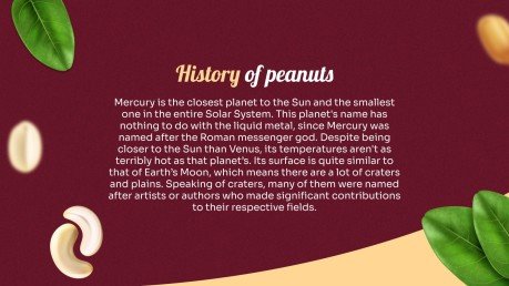 All About Peanuts Presentation