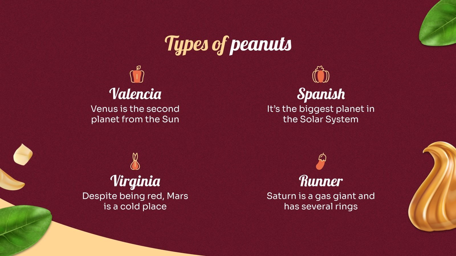 All About Peanuts Presentation