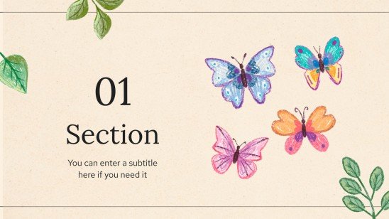 Butterflies Lesson Presentation