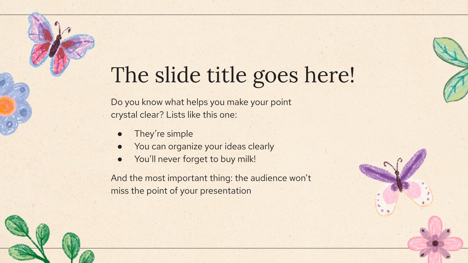 Butterflies Lesson Presentation