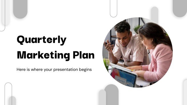 Free Marketing Plan Google Slides and PowerPoint templates