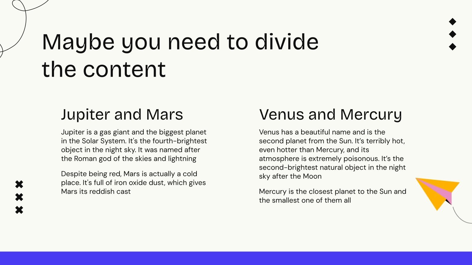 Design Inspiration Theme for Marketing Presentation