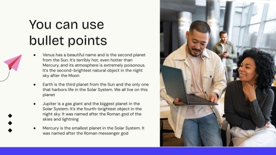 Design Inspiration Theme for Marketing Presentation