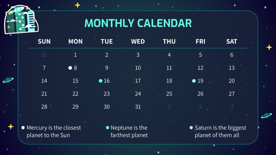 Today's Space Agenda Presentation