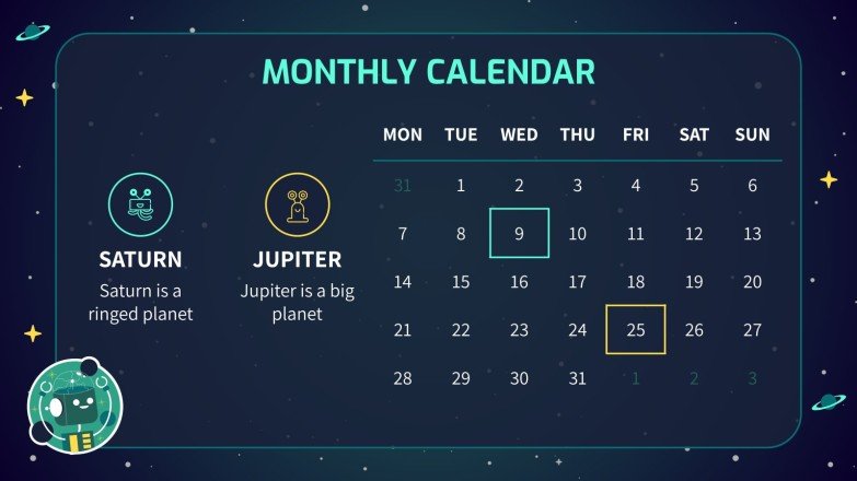 Today's Space Agenda Presentation