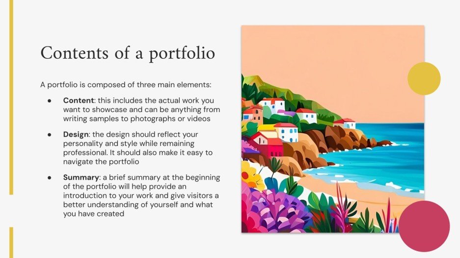 Artwork Portfolio Presentation