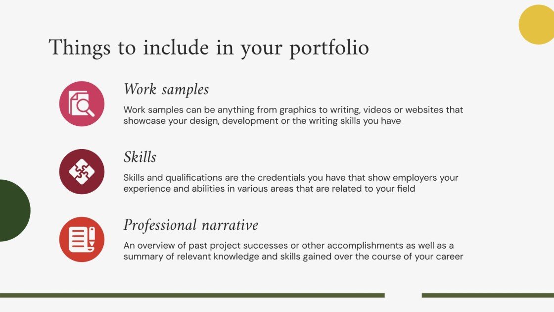 Artwork Portfolio Presentation