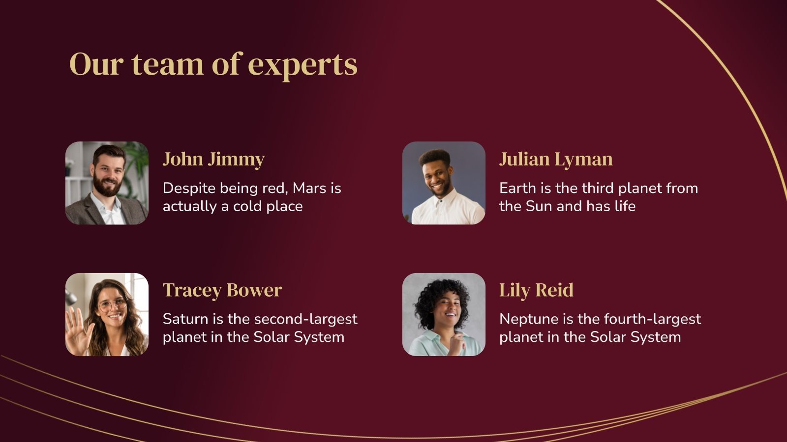 Elegant Conference Style Presentation Presentation