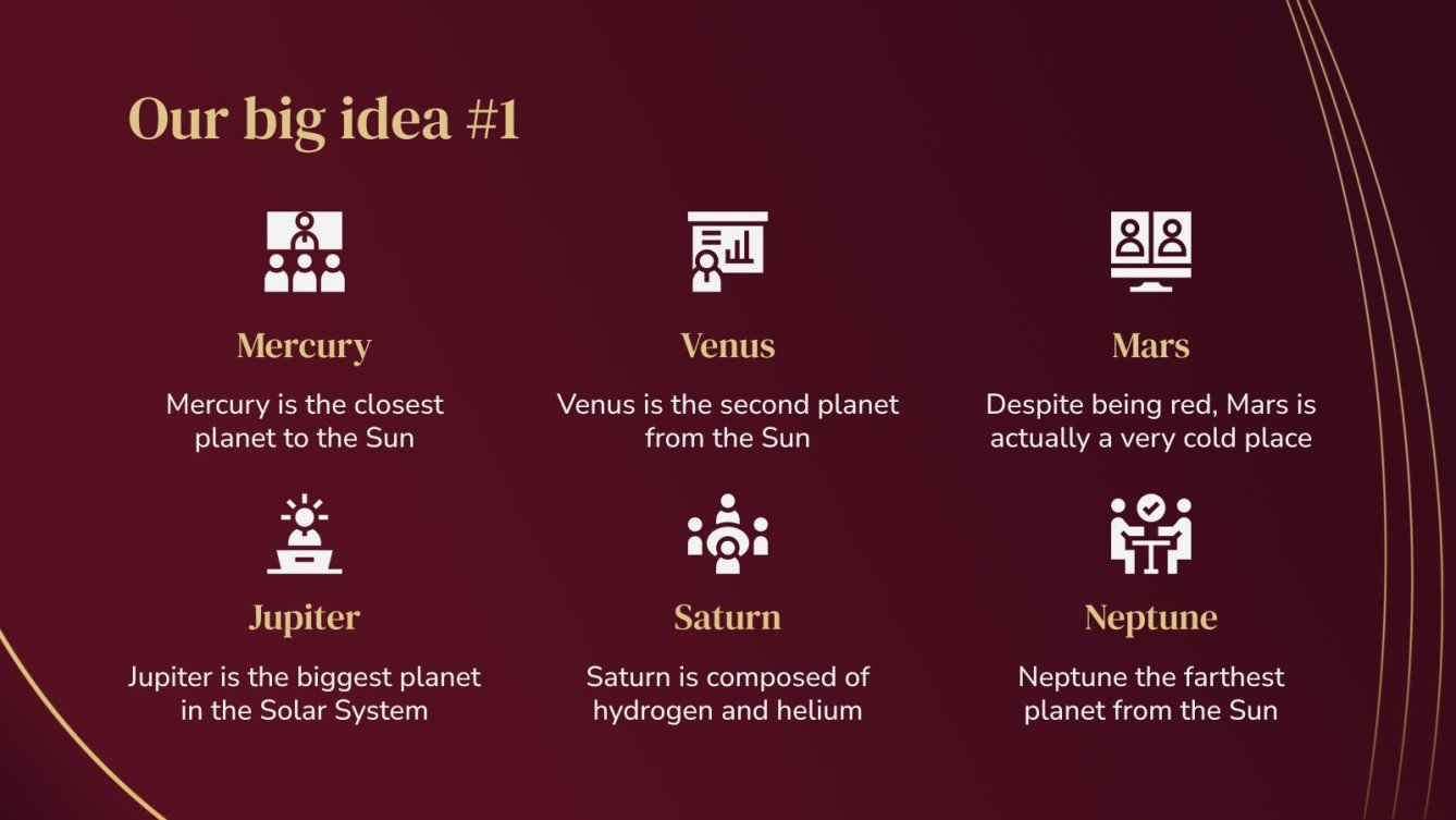 Elegant Conference Style Presentation Presentation